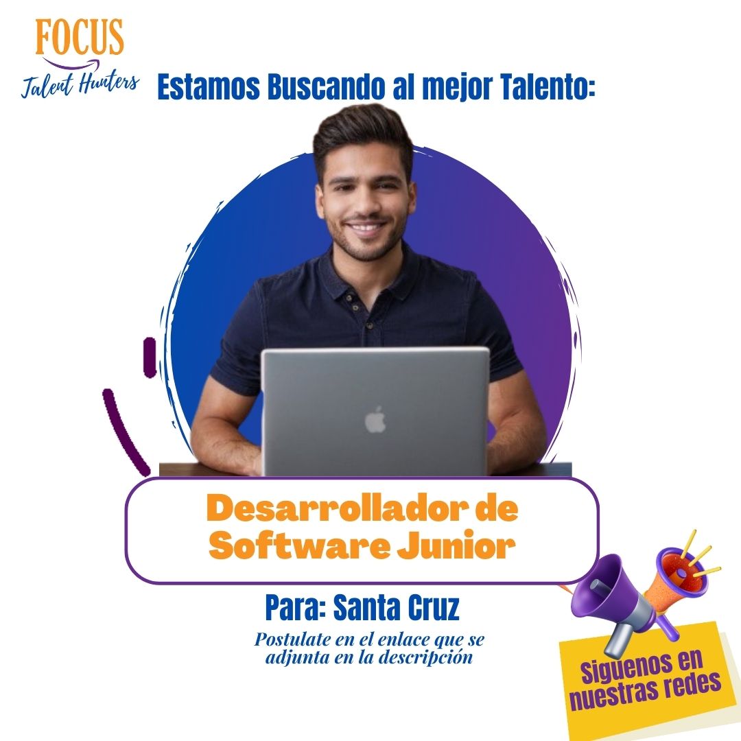 Desarrollador de Software Junior - Focus Jobs